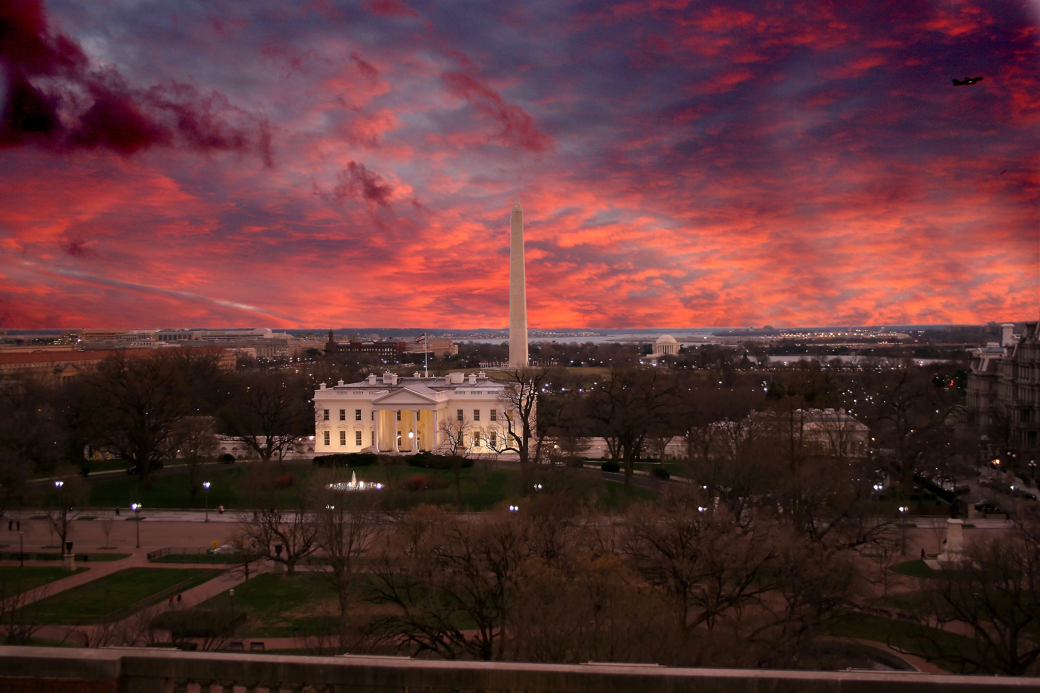 Sunset at the White House | Shutterbug